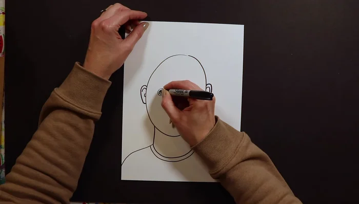 Easy Self-Portrait Drawing Tutorial for Kids and Beginners